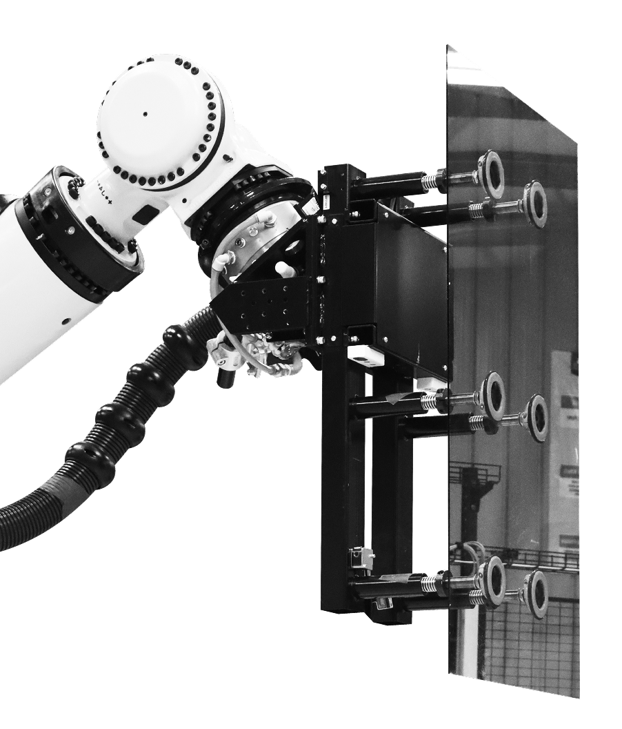 Harp Rack Automation – Robotic Sheet Glass Handling | QComp